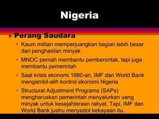 Globalisasi; konflik dan perang | PPT