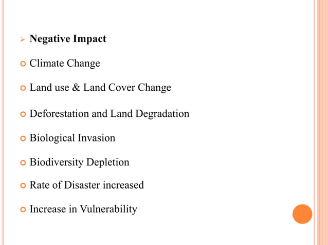 Globalization & disaster studies | PPT