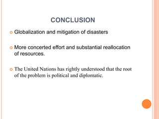Globalization & disaster studies | PPT