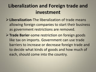 Globalization economics-class10 | PPTX