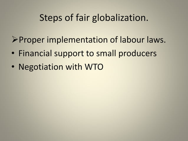 Globalization economics-class10 | PPTX