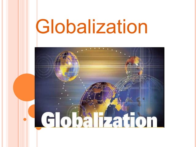 Globalization effect to job life | PPTX