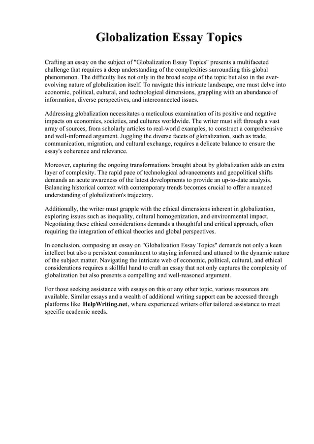 Globalization Essay Topics.pdf