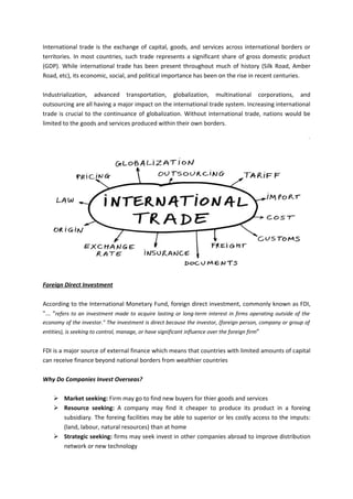 Globalization handout | DOC