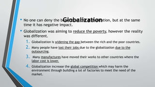 Globalization, IMF AND WORLD BANK | PPTX