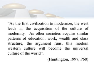 Globalization impact in muslim world dec'09 | PPTX