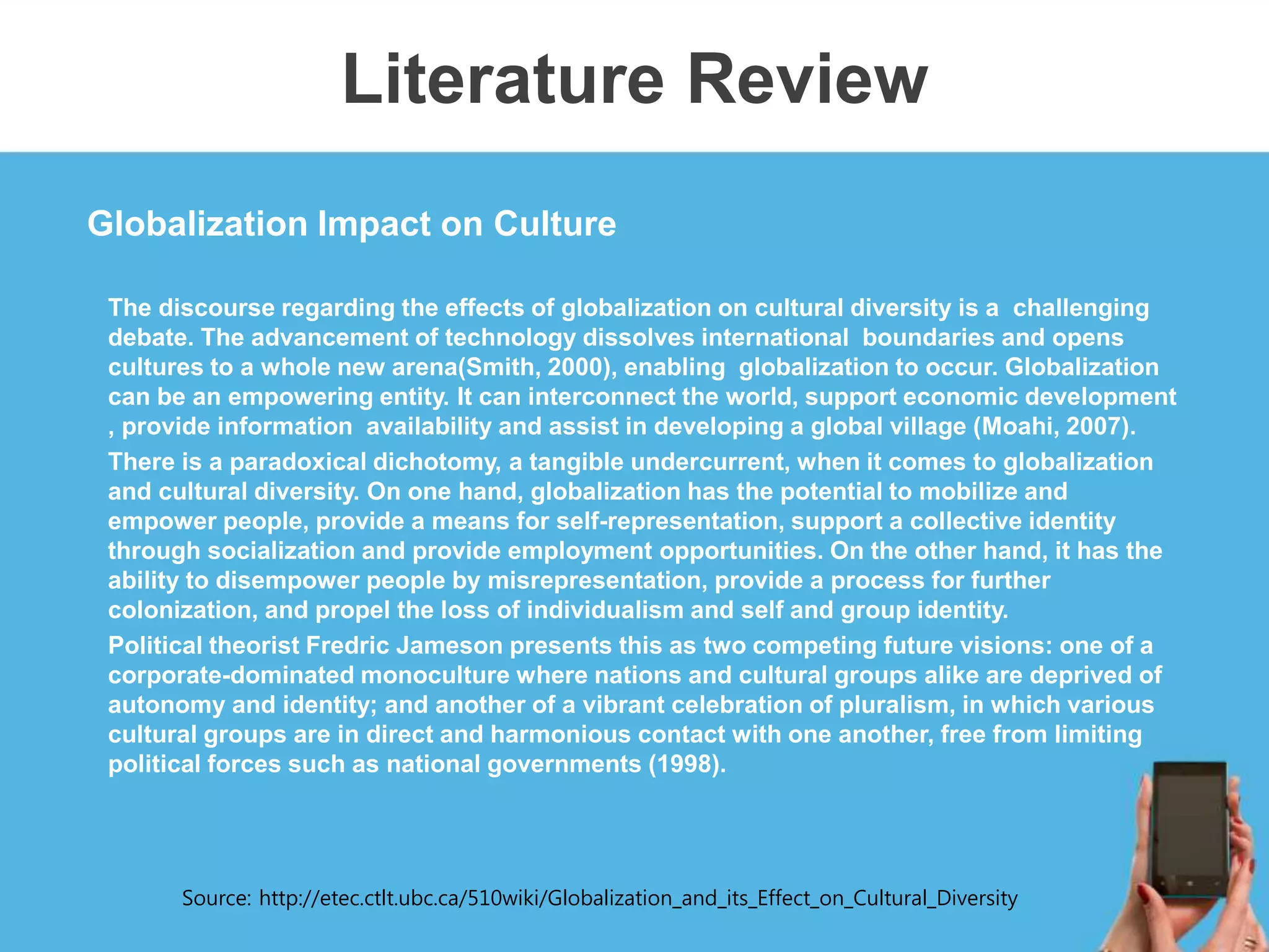 Globalization impact on culture | PPTX
