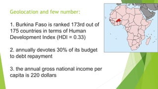 Globalization in burkina faso(west africa) | PPTX | Economy | Business ...