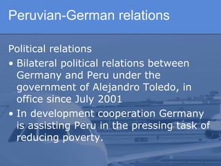 Globalization Peru 2007 | PPT
