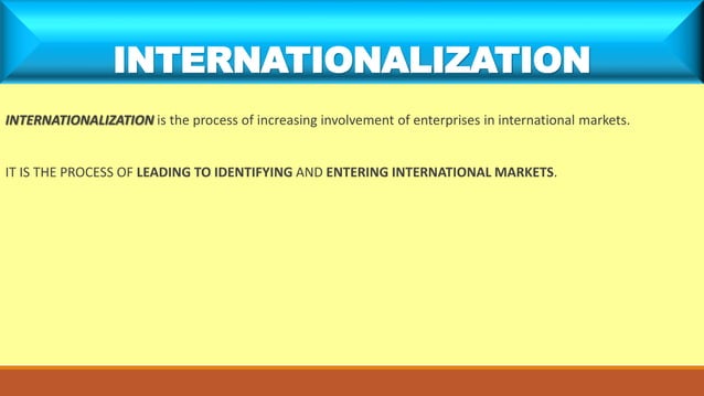 Globalization & internationalization | PPTX