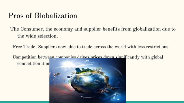 Globalization in the music industry | PPTX