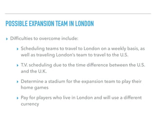 Globalization in the NFL | PPT