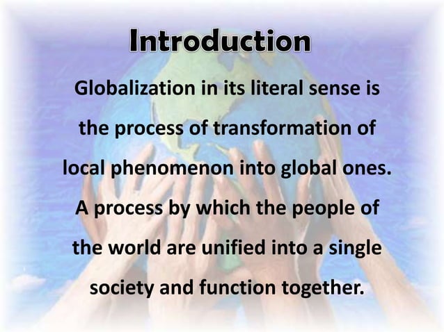 Globalization in world history | PPTX