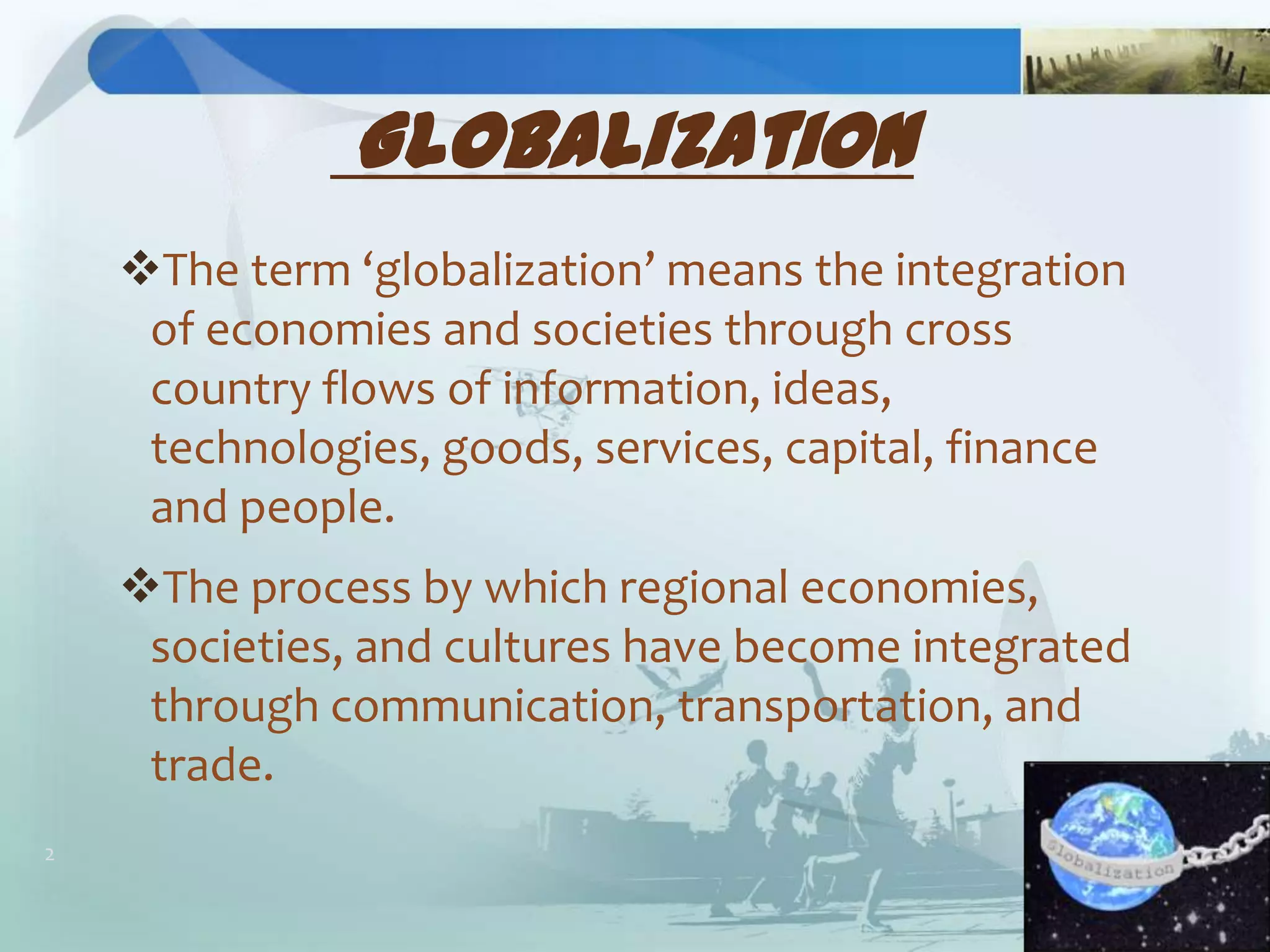 Globalization | PPTX