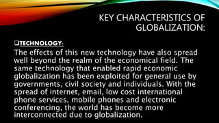 Globalization & its positive effects | PPTX | Economy | Business and ...