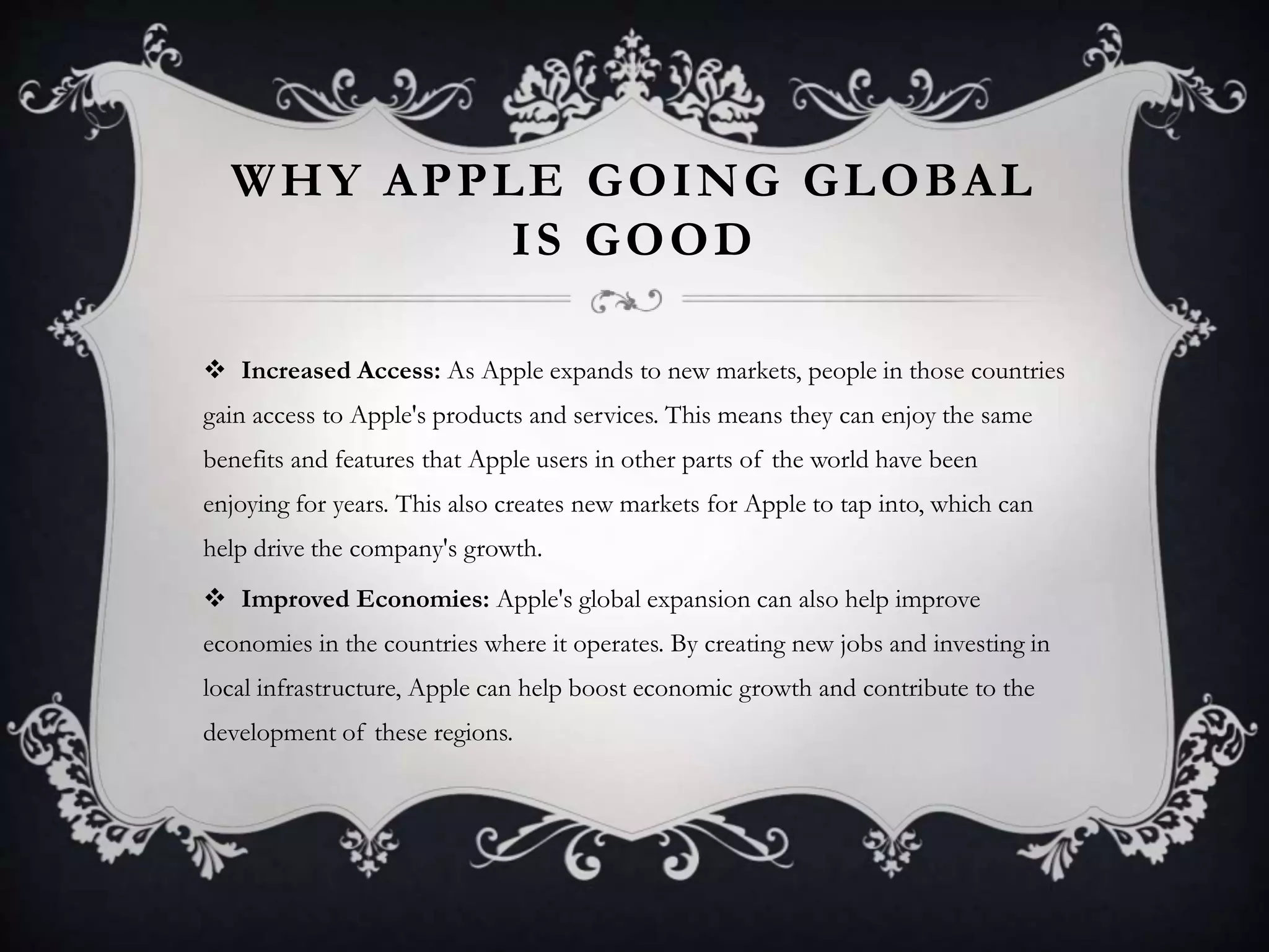Globalization of apple.pptx
