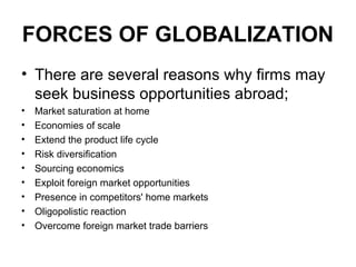 Globalization of business | PPT