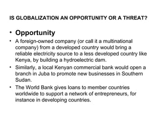 Globalization of business | PPT