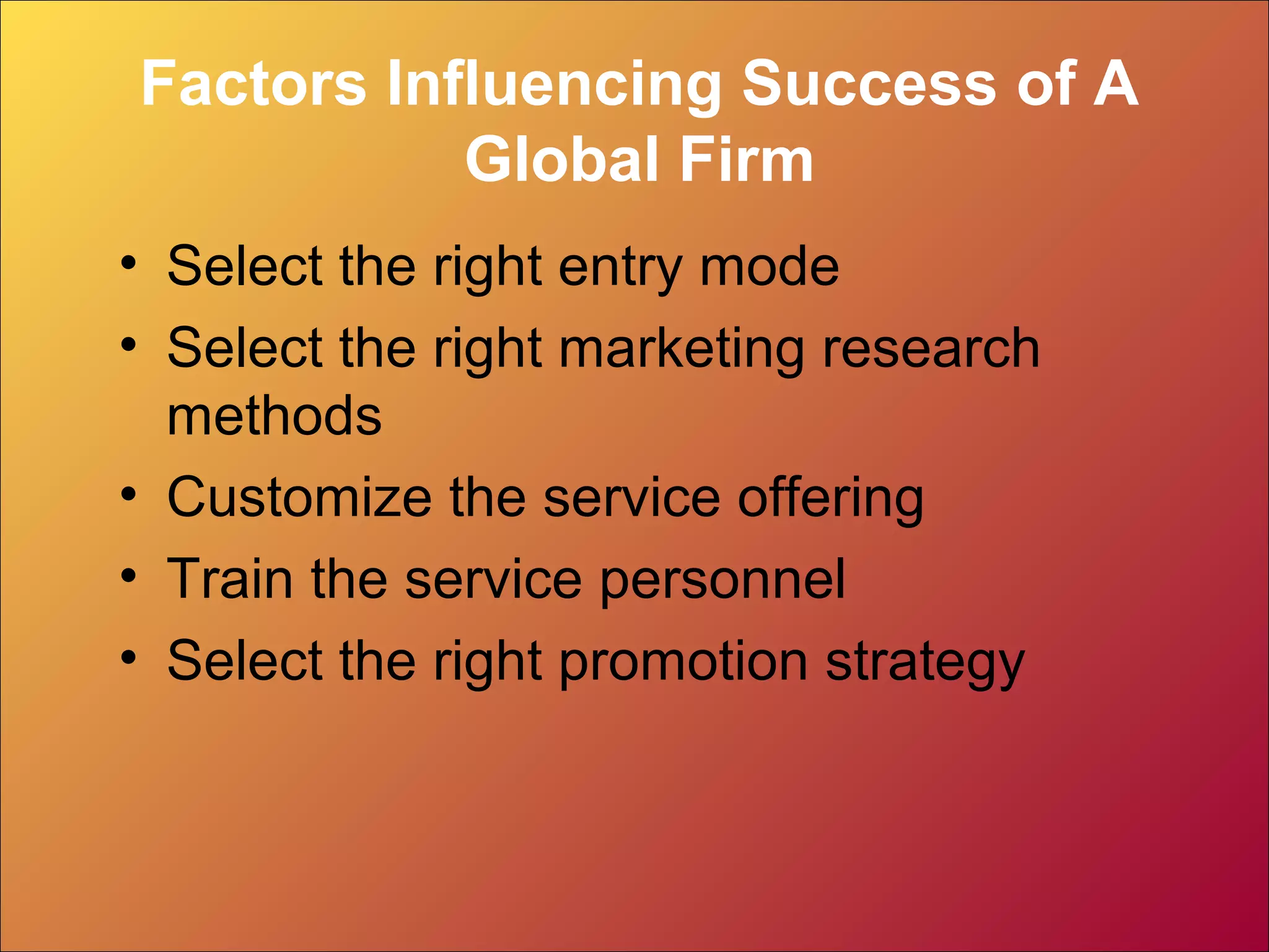 Globalization of services | PPT