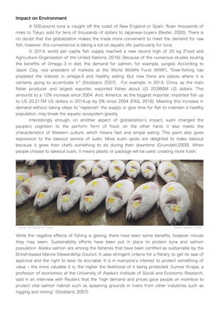 Globalization of sushi_Pros & cons | PDF