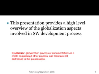 Globalization Of Software | PPT