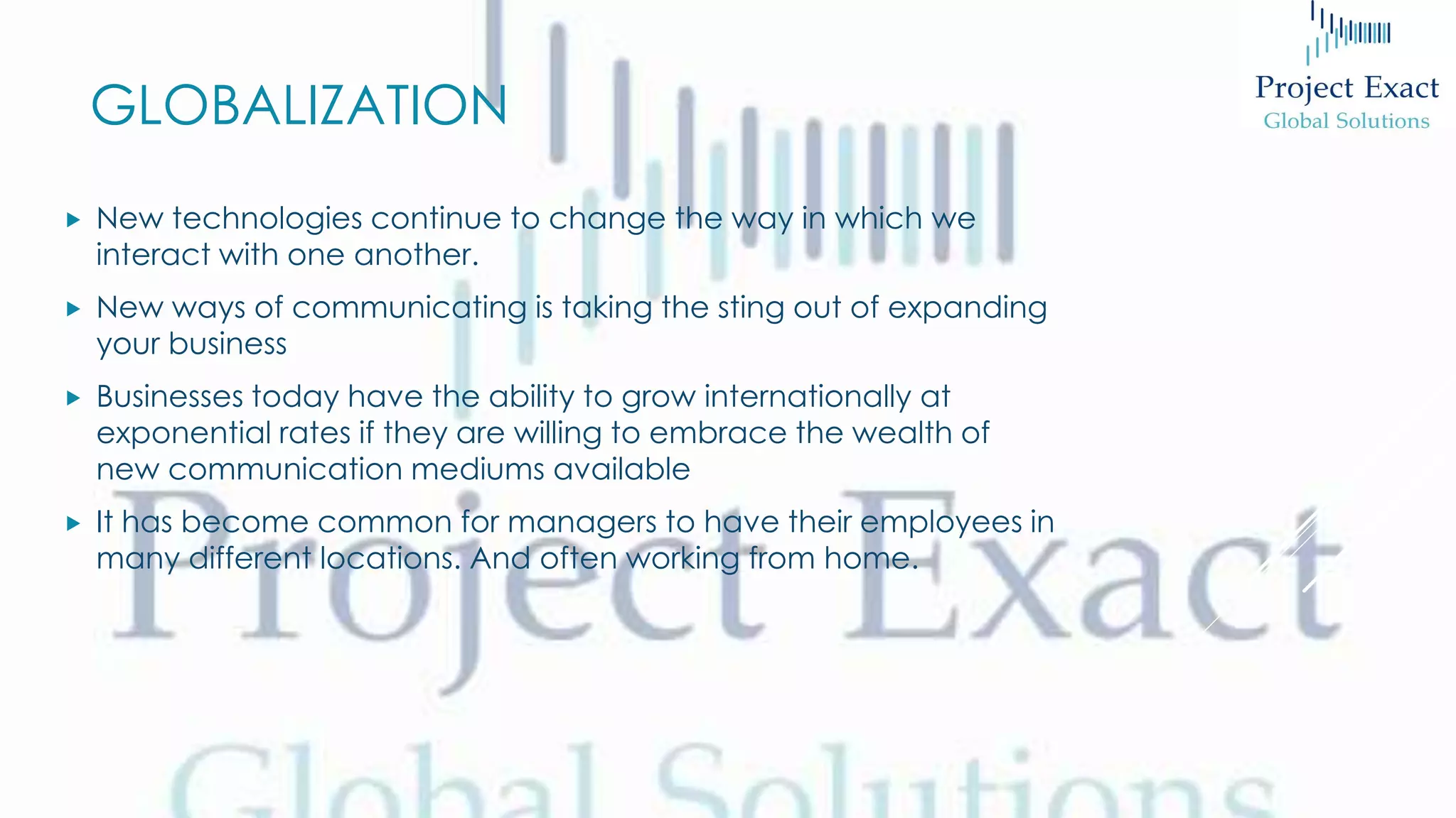 Globalization of your workforce | PPTX