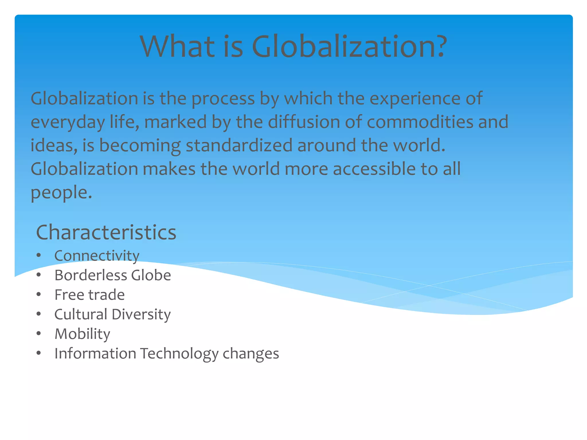 Globalization powerpoint | PDF