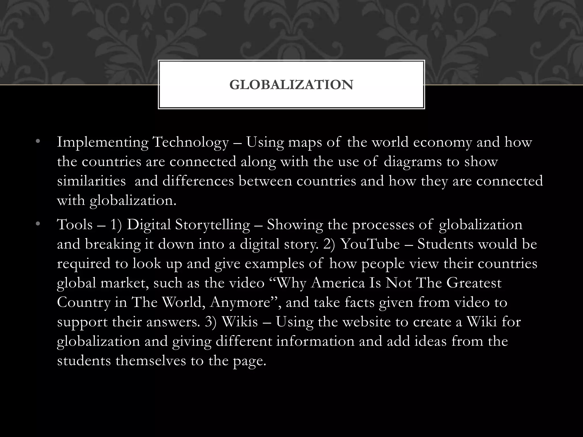 Globalization powerpoint | PPT