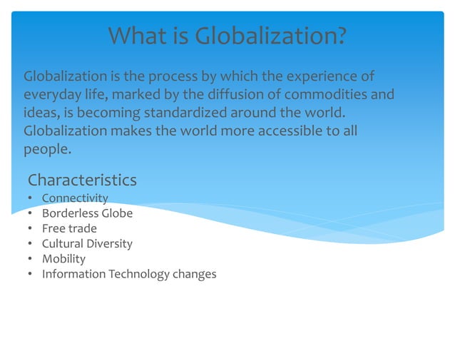 Globalization power point (1) | PPT