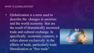 Globalization Introduction | PPTX