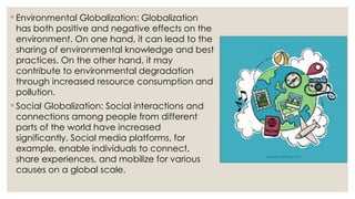 The presentation on issues of Globalization | PPTX