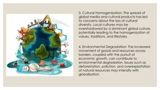 The presentation on issues of Globalization | PPTX