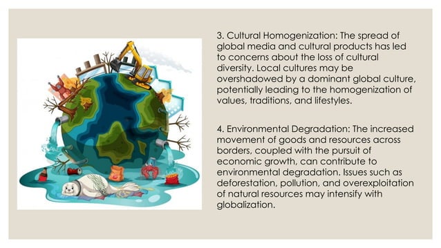 The presentation on issues of Globalization | PPTX