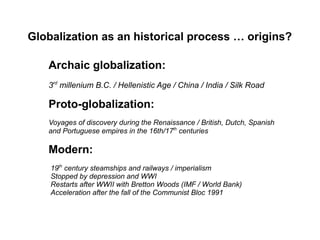 Globalization presentation 2015 2016 | ODP