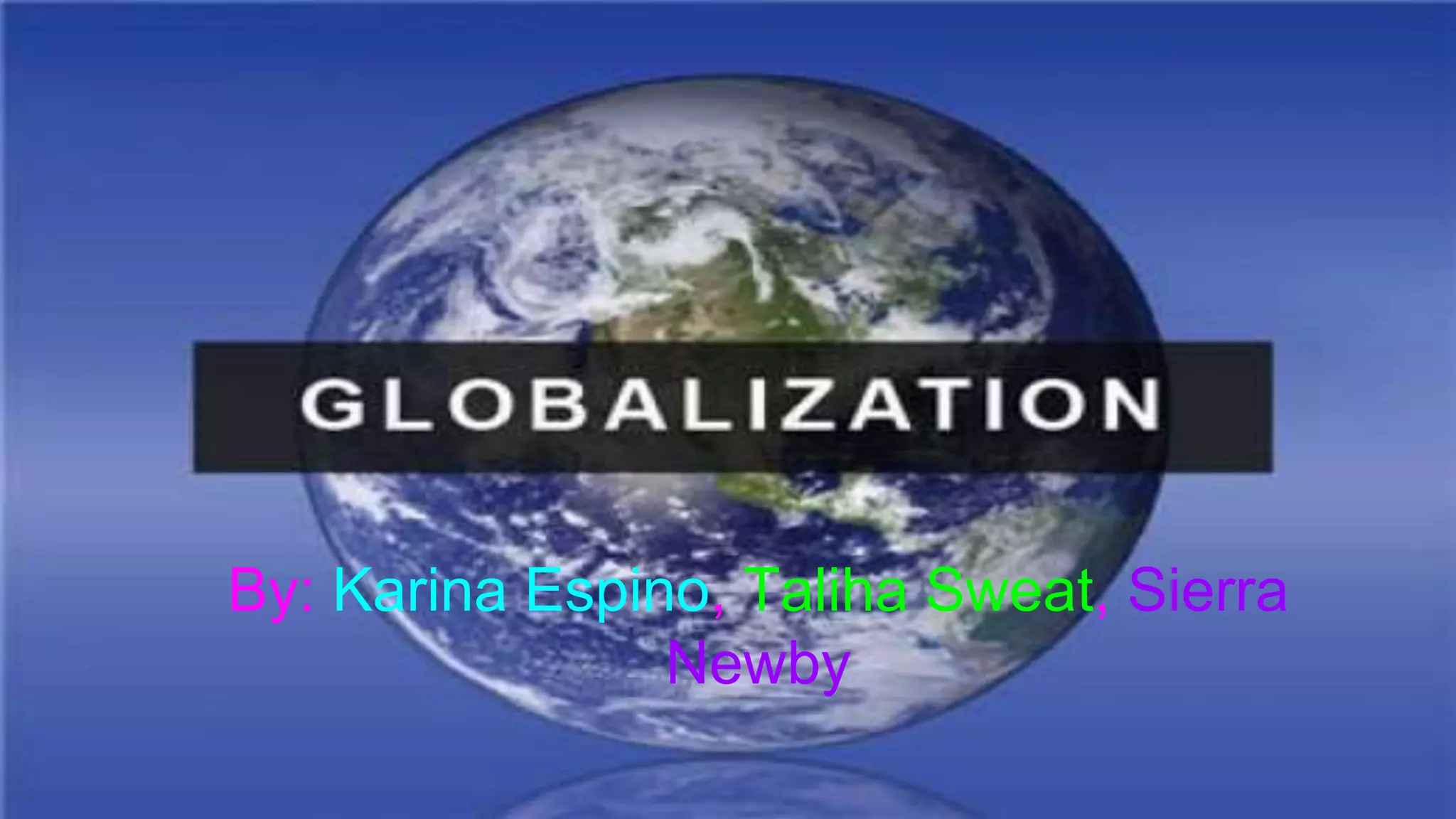 Globalization project | PPTX