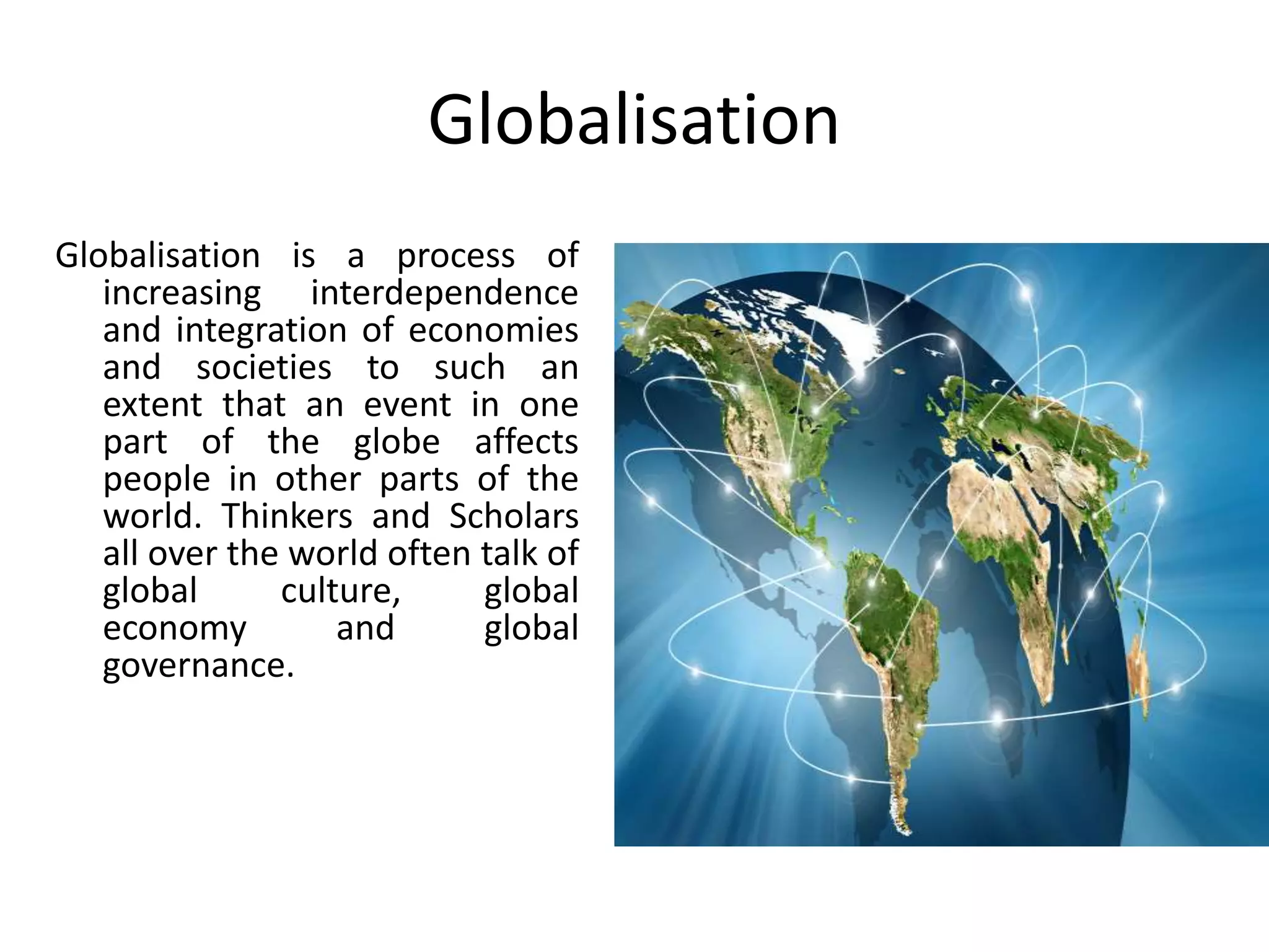 Globalizations | PPT