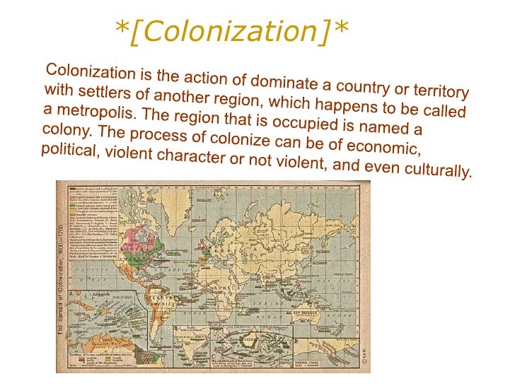 Globalization & Colonization