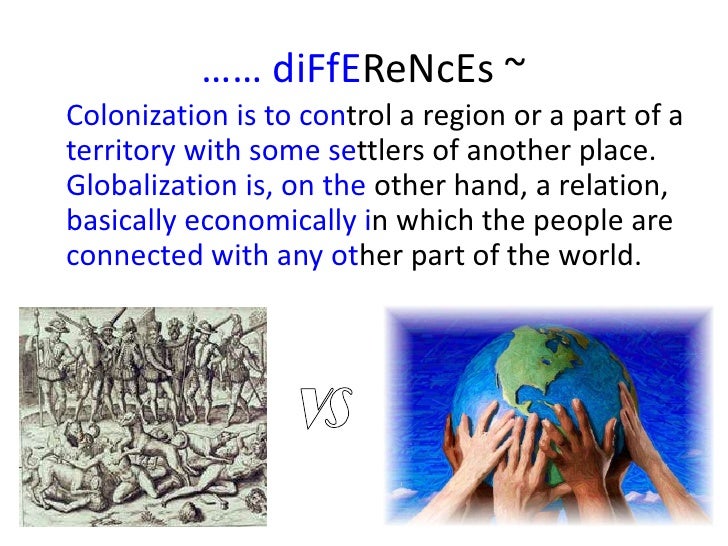 Globalization & Colonization