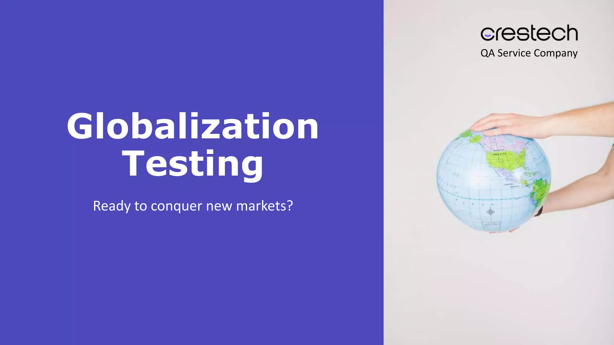 Globalization Testing of Products and Application | PPTX