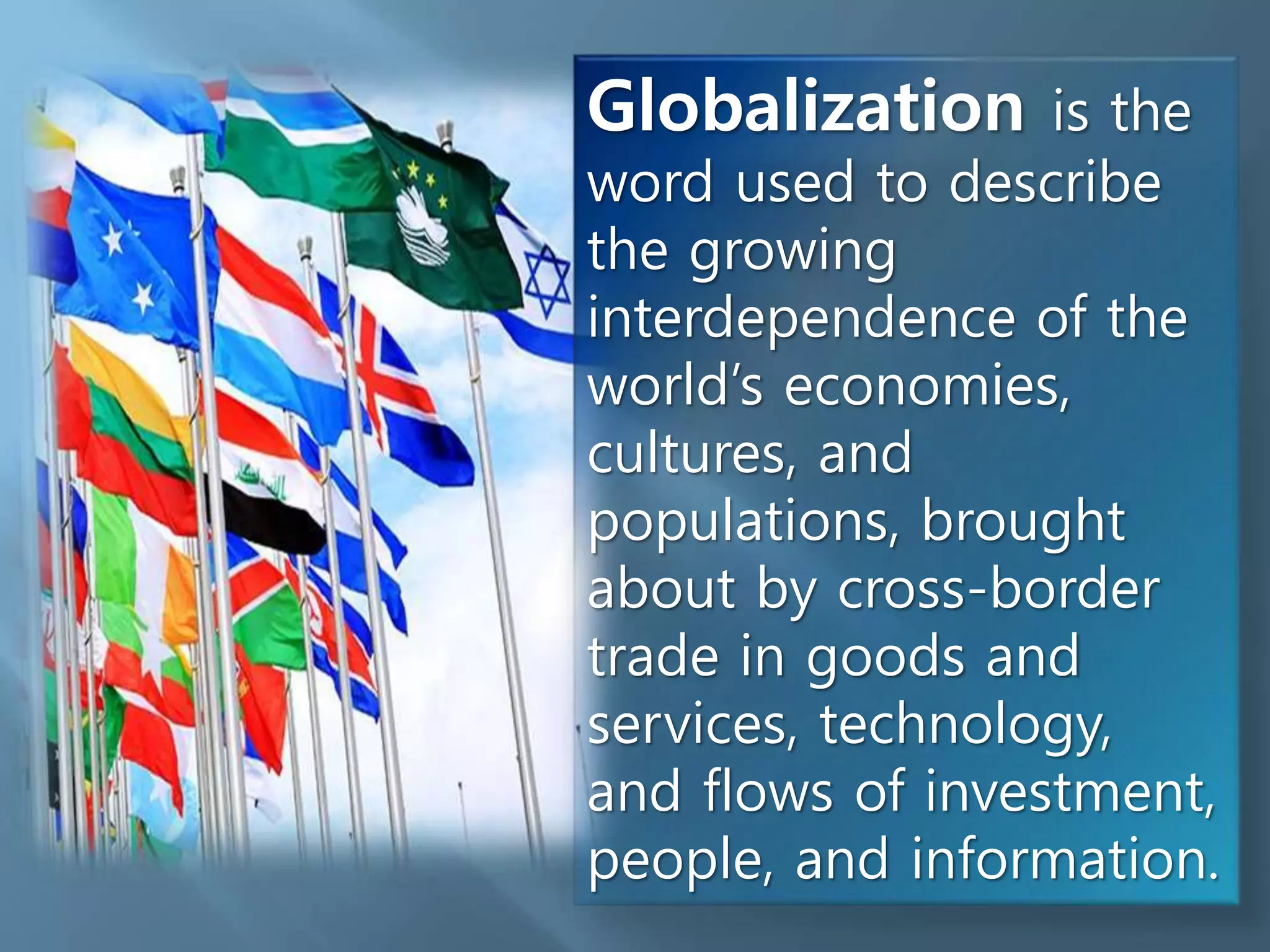 Globalization theories - Contemporary World | PPTX