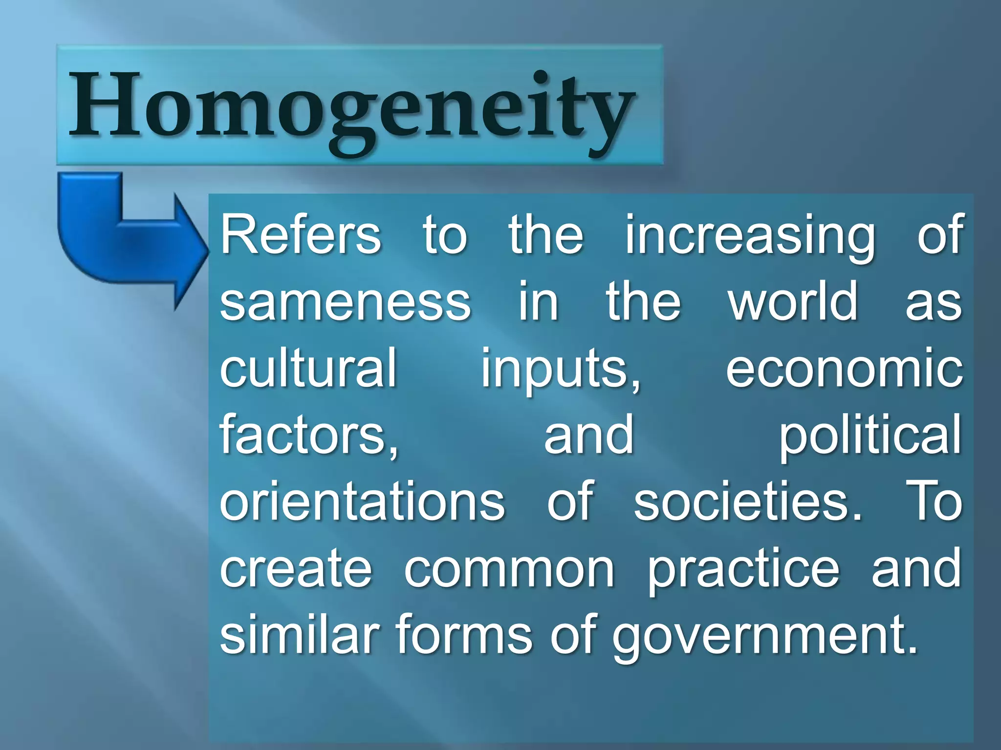 Globalization theories - Contemporary World | PPTX