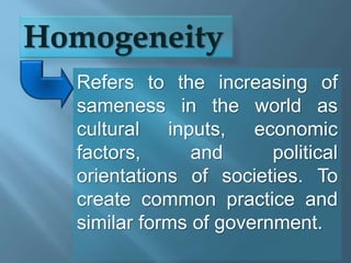 Globalization theories - Contemporary World | PPTX