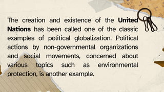 GLOBALIZATION IN CONTEMPORARY WORLD PPT | PDF