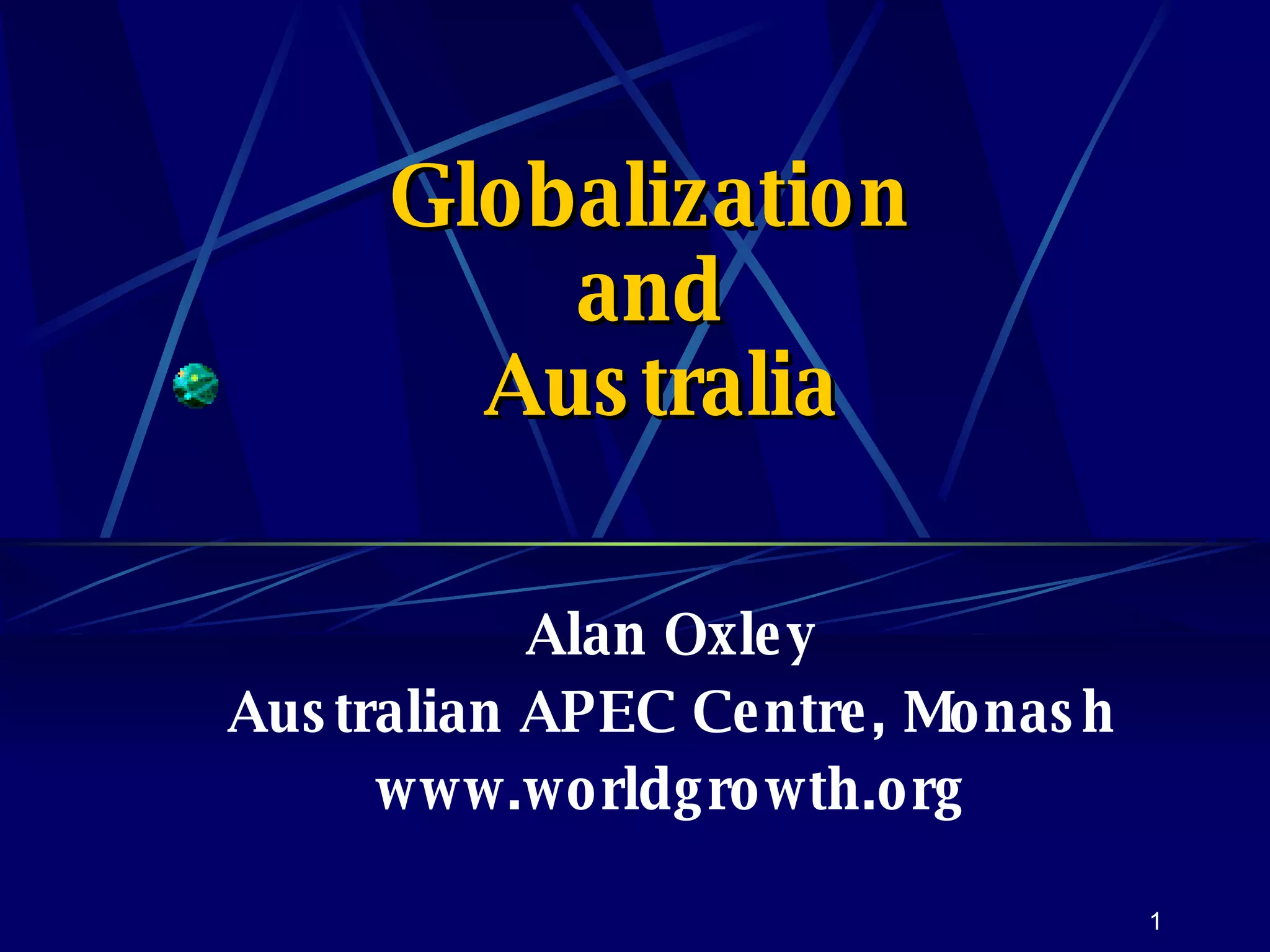Globalization's Impact on Australia and How the Nation is Positioned to ...