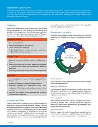 Globalizing Existing Applications | PDF | Computer Software and Applications | Computing