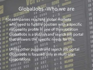 Global jobs - Final AOP | PPT