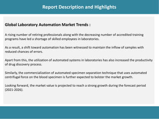 Global laboratory automation Market PPT 2021-26 | Enhancing Huge Growth ...