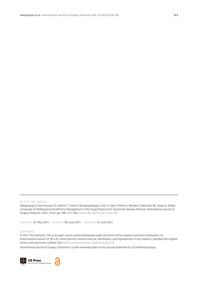 Global landscape of glioblastoma multiforme management in the stupp ...