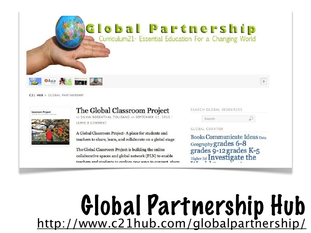 Globally connected educator