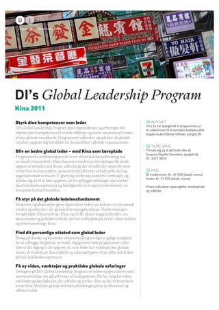 Global Leadership Progra 2011 kina | PDF